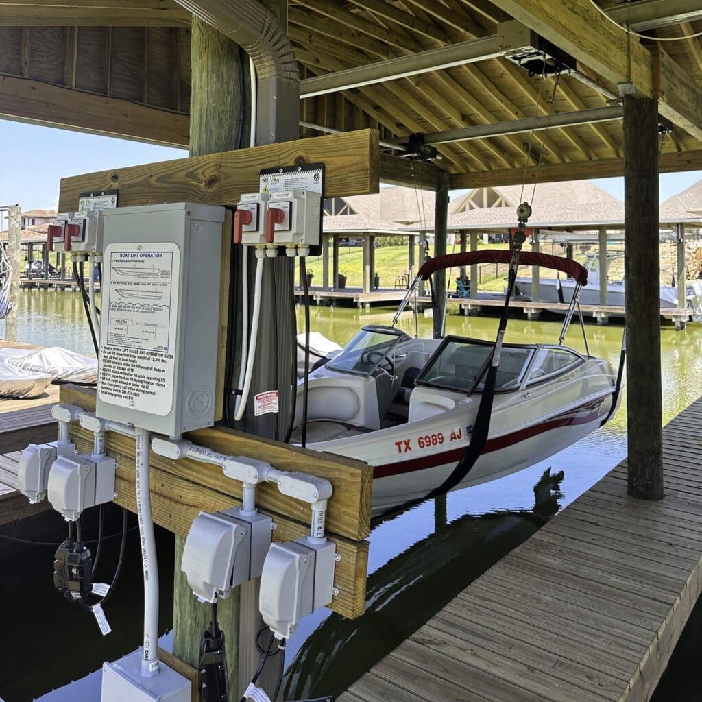 Black Weighted Boat Lift Sling | Boat Cradles | BH-USA