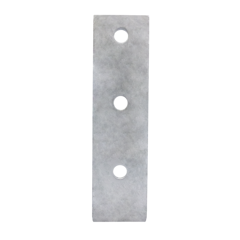 Galvanized Dual Pipe Support L-Bracket | BH-USA