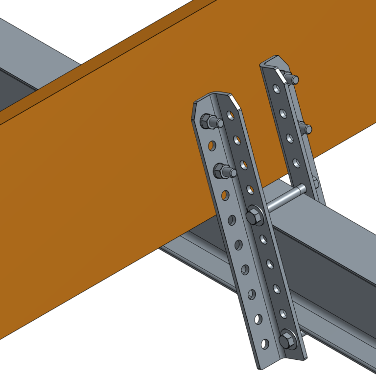 8,000 lb. Galvanized Steel V-Hull Boat Cradle | BH-USA