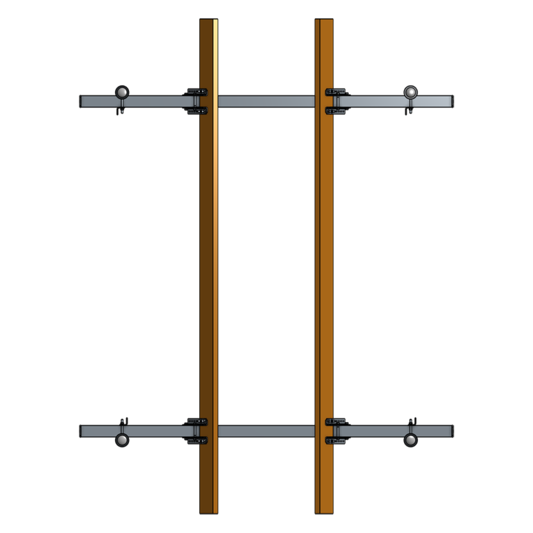 12,000 lb. Galvanized Steel V-Hull Boat Cradle | BH-USA